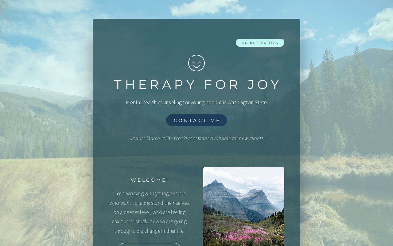Therapy for Joy